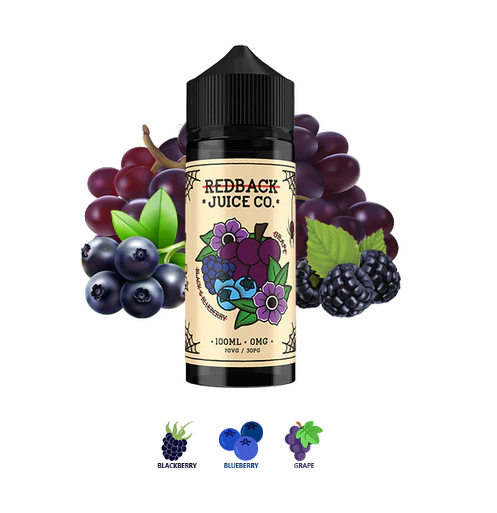 GRAPE, BLACK & BLUEBERRY - REDBACK JUICE CO.