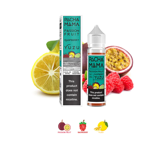 PASSION FRUIT RASPBERRY YUZU - PACHA MAMA